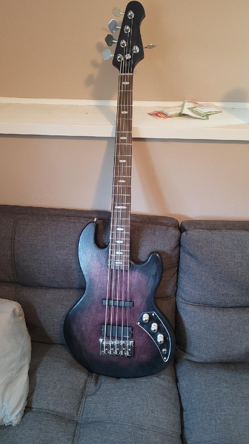 Completed Bass Guitar, Based on PBK-816 Bass Guitar Kit, Made by Order ...