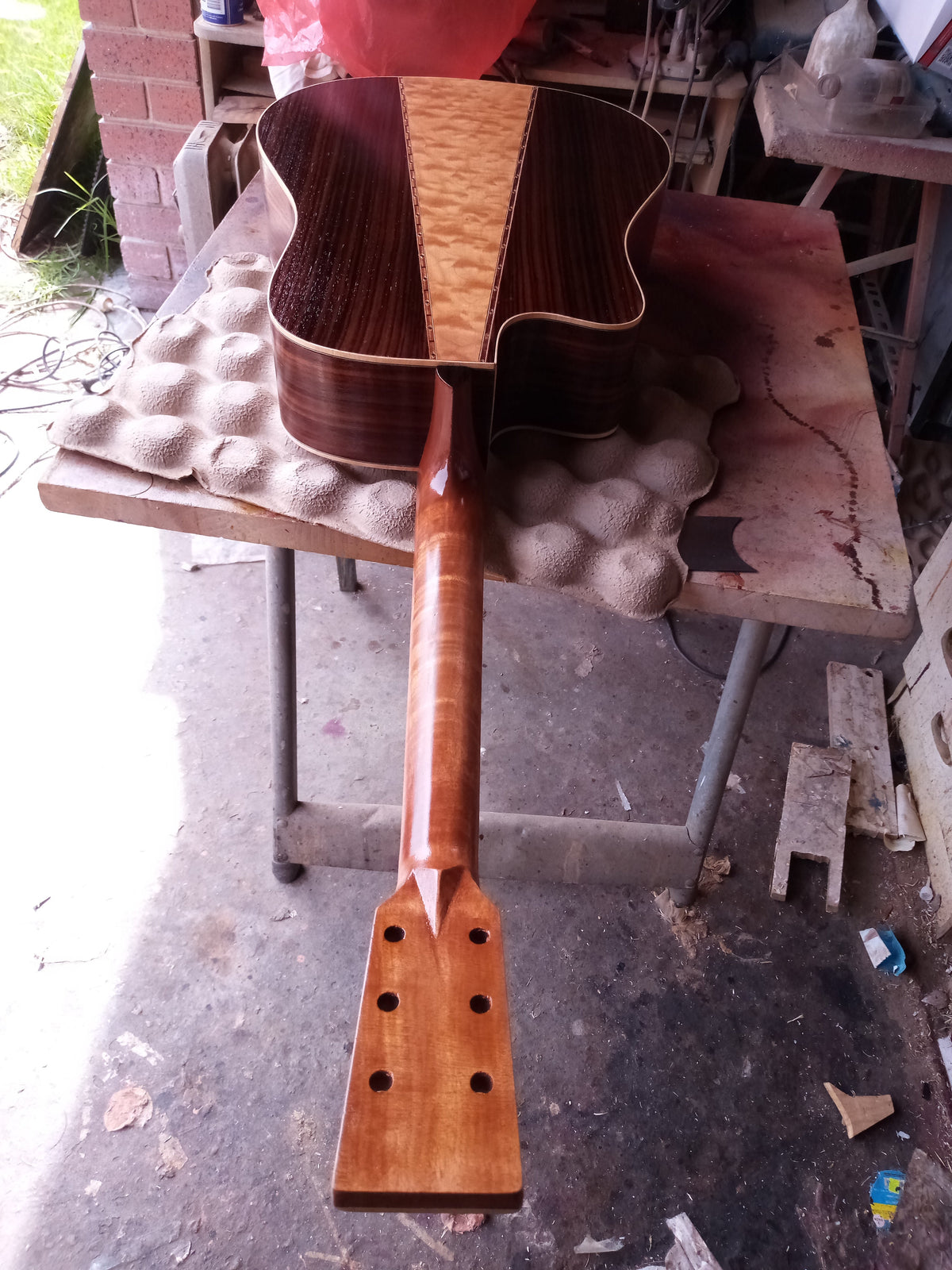 #12827, Building Photos, Based on PFA-959 Guitar Kit, Made by John Tel ...