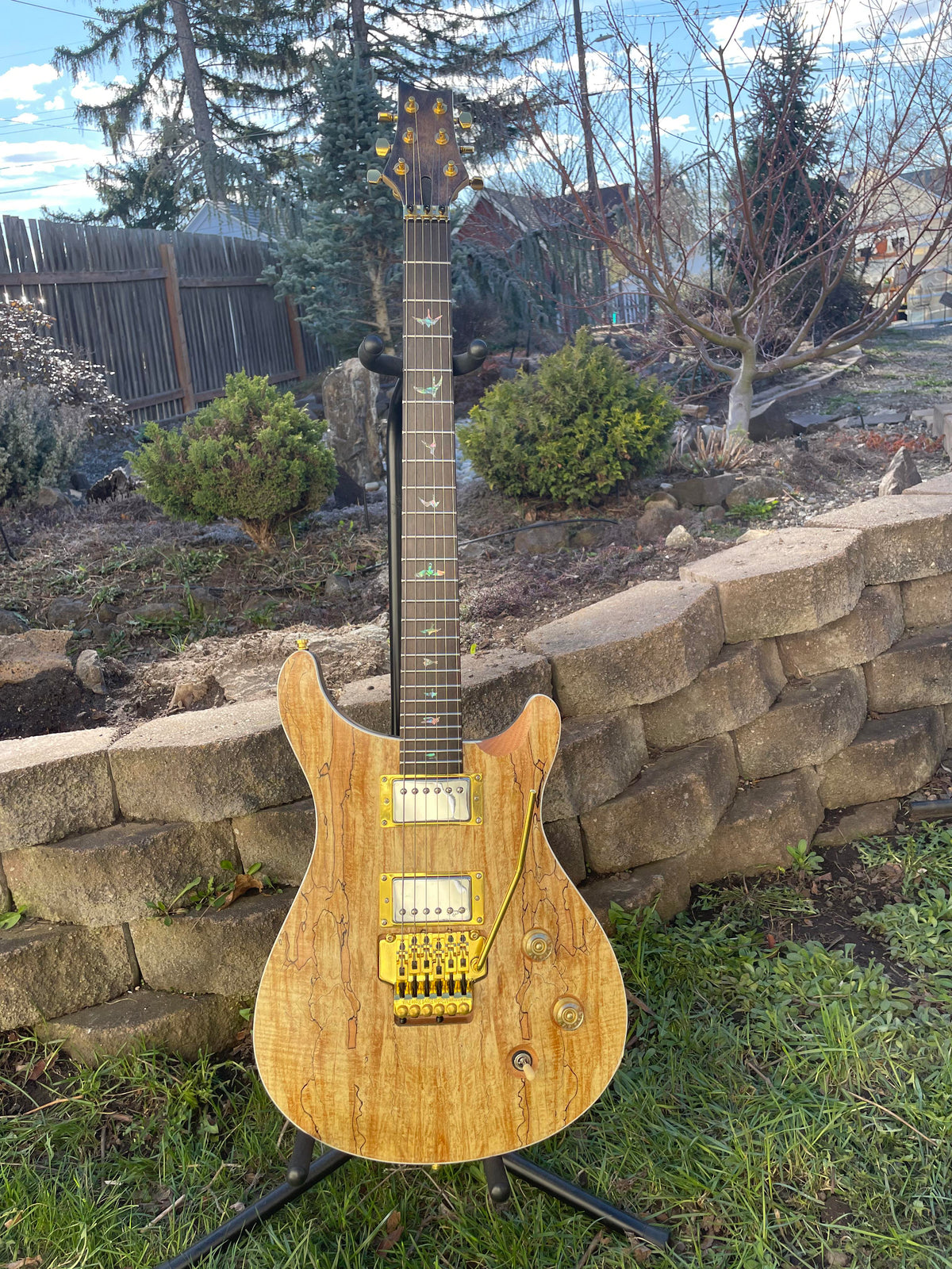 #16112 Order, Based on PRS-727 Guitar Kit, Made by Enrico Sacchetti (U ...