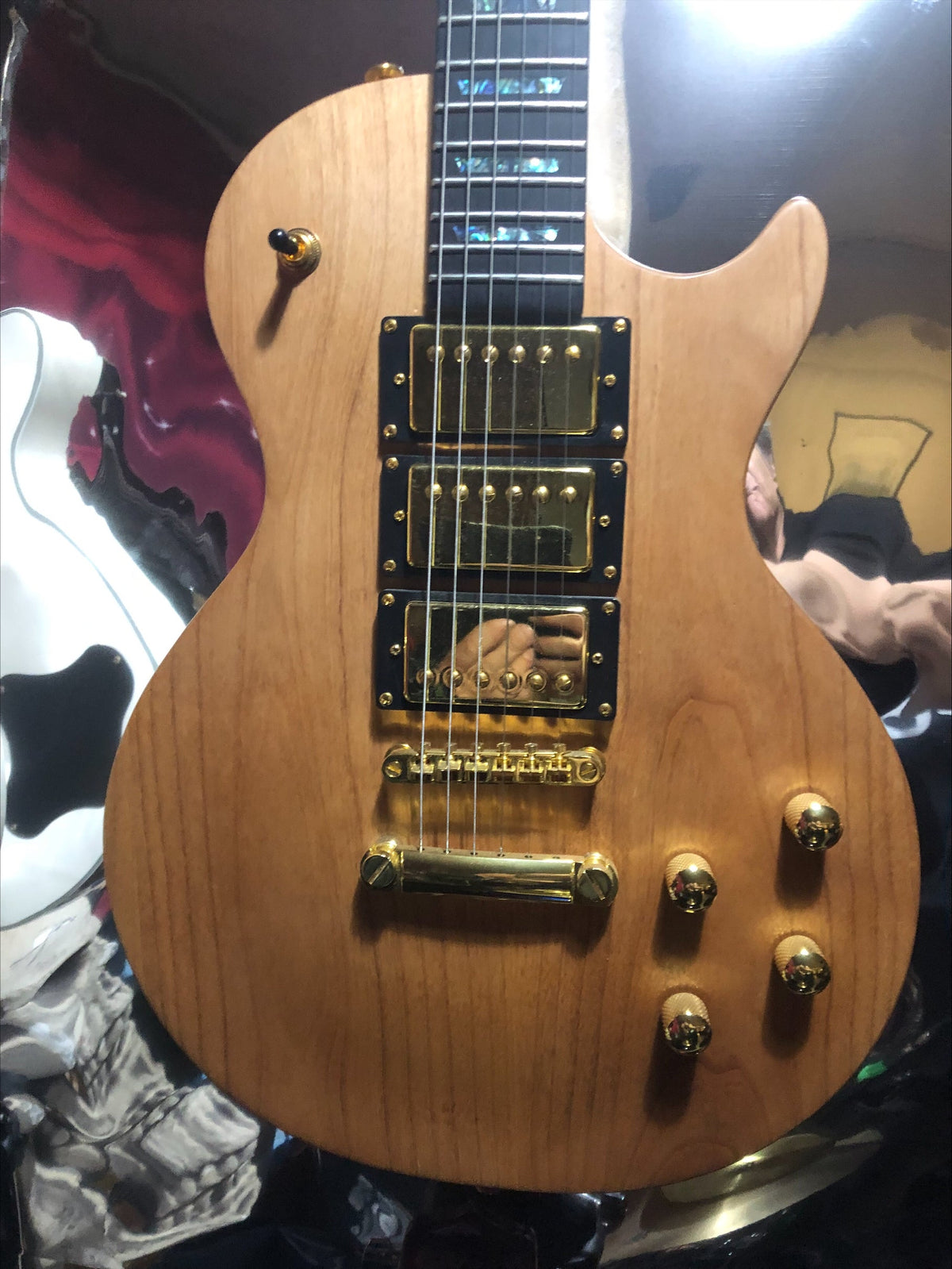 #17894 Order, Completed Guitar Photos, Based on PLP-817 DIY Electric G ...