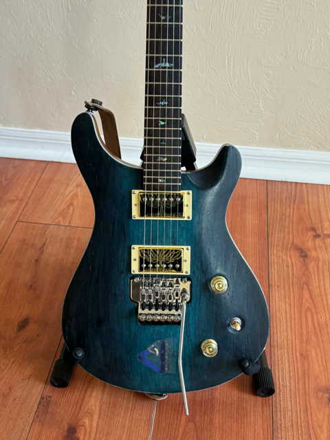 #11568 Order, Completed Guitar Photos, Based on PRS-727 DIY Electric G ...