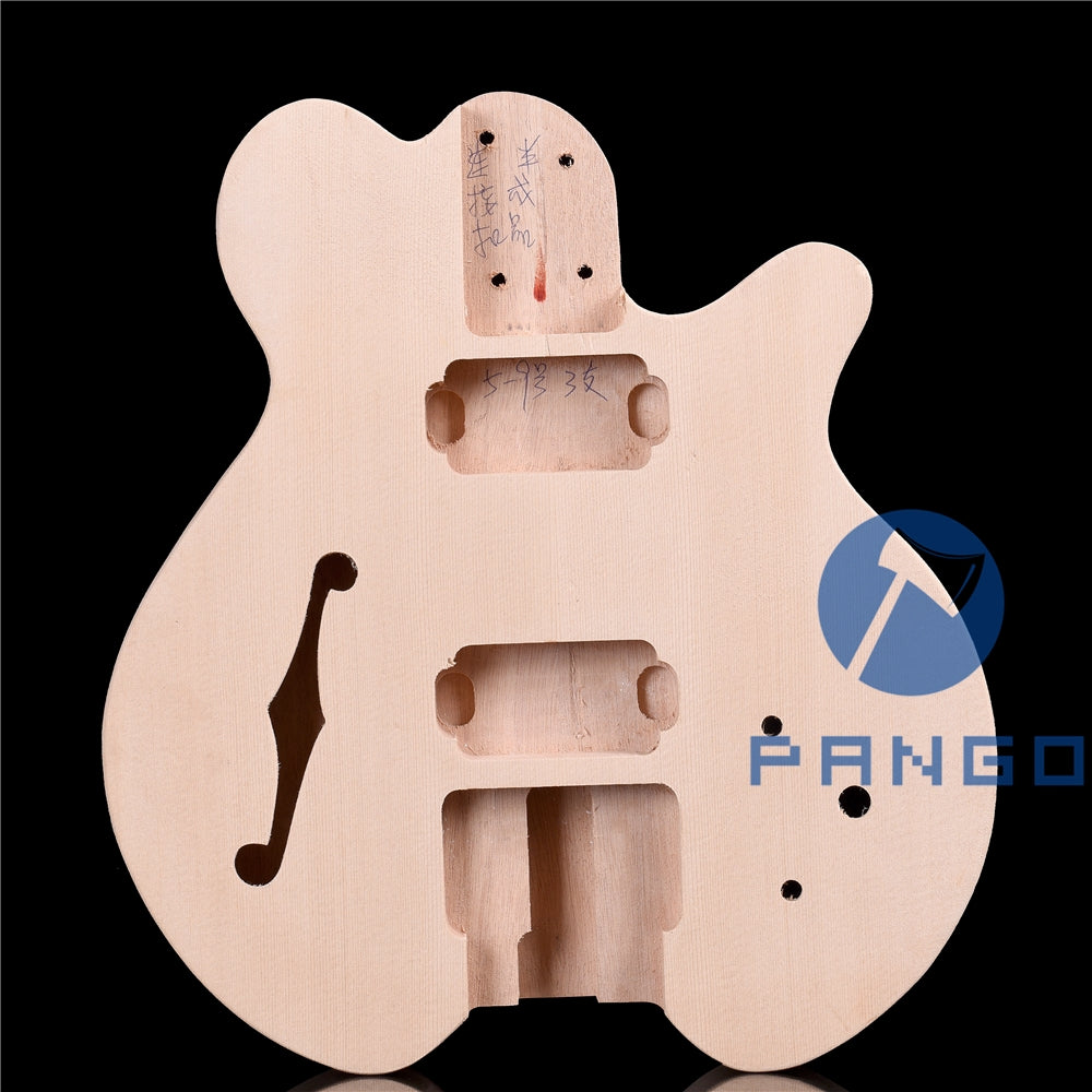 Headless Style Semi Hollow Body DIY Electric Guitar Kit (PTM-152 ...