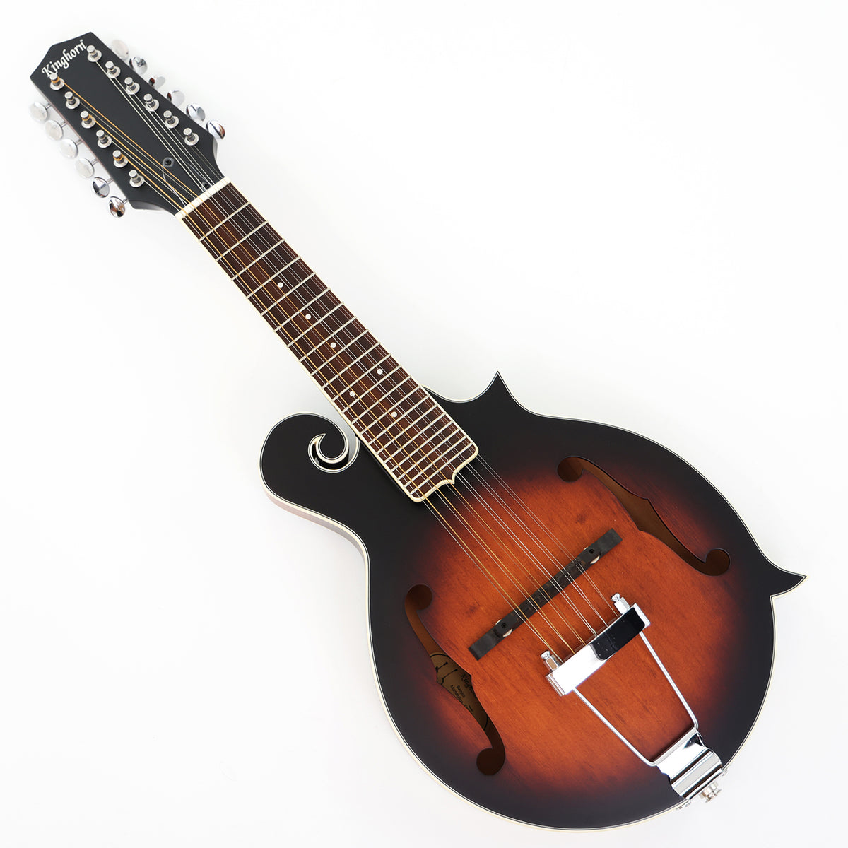 12-String F-Style Electric Mandolin with Piezoelectric Mandolin Pickup ...