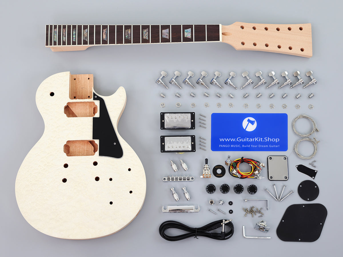 12 Strings LP Style DIY Electric Guitar Kit (PLP-224X) — Guitar Kit Shop