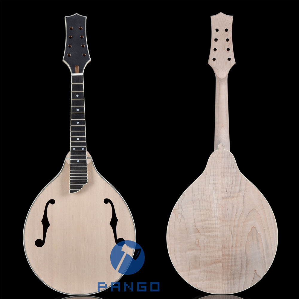All Solid Wood Left Hand A Style Mandolin Kit (PMB-936) — Guitar Kit Shop