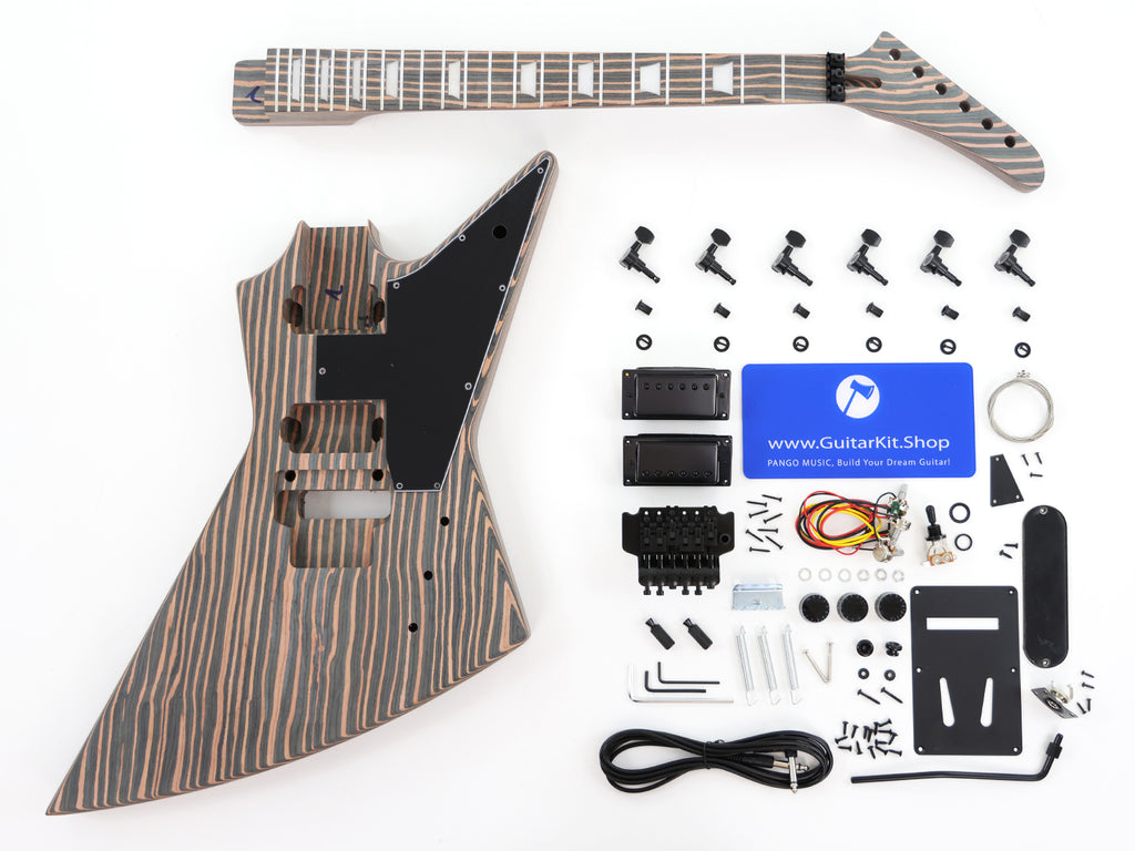 Explorer style DIY Electric Guitar Kit — Guitar Kit Shop