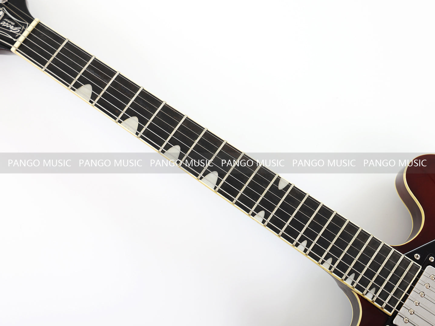 ES-335 Style Semi Hollow Electric Guitar with Birdeye Maple Top (YMZ-2 ...