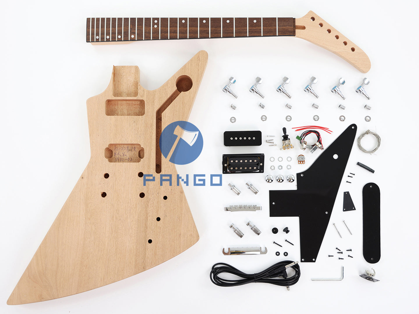 Explorer style DIY Electric Guitar Kit — Guitar Kit Shop