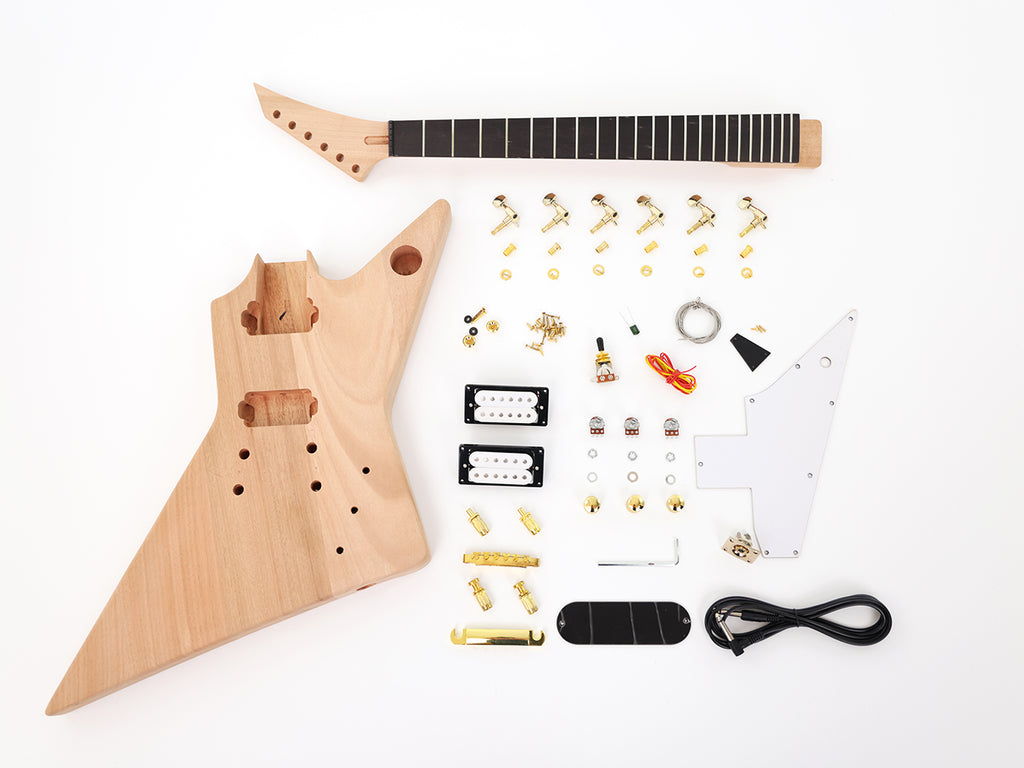Explorer style DIY Electric Guitar Kit — Guitar Kit Shop