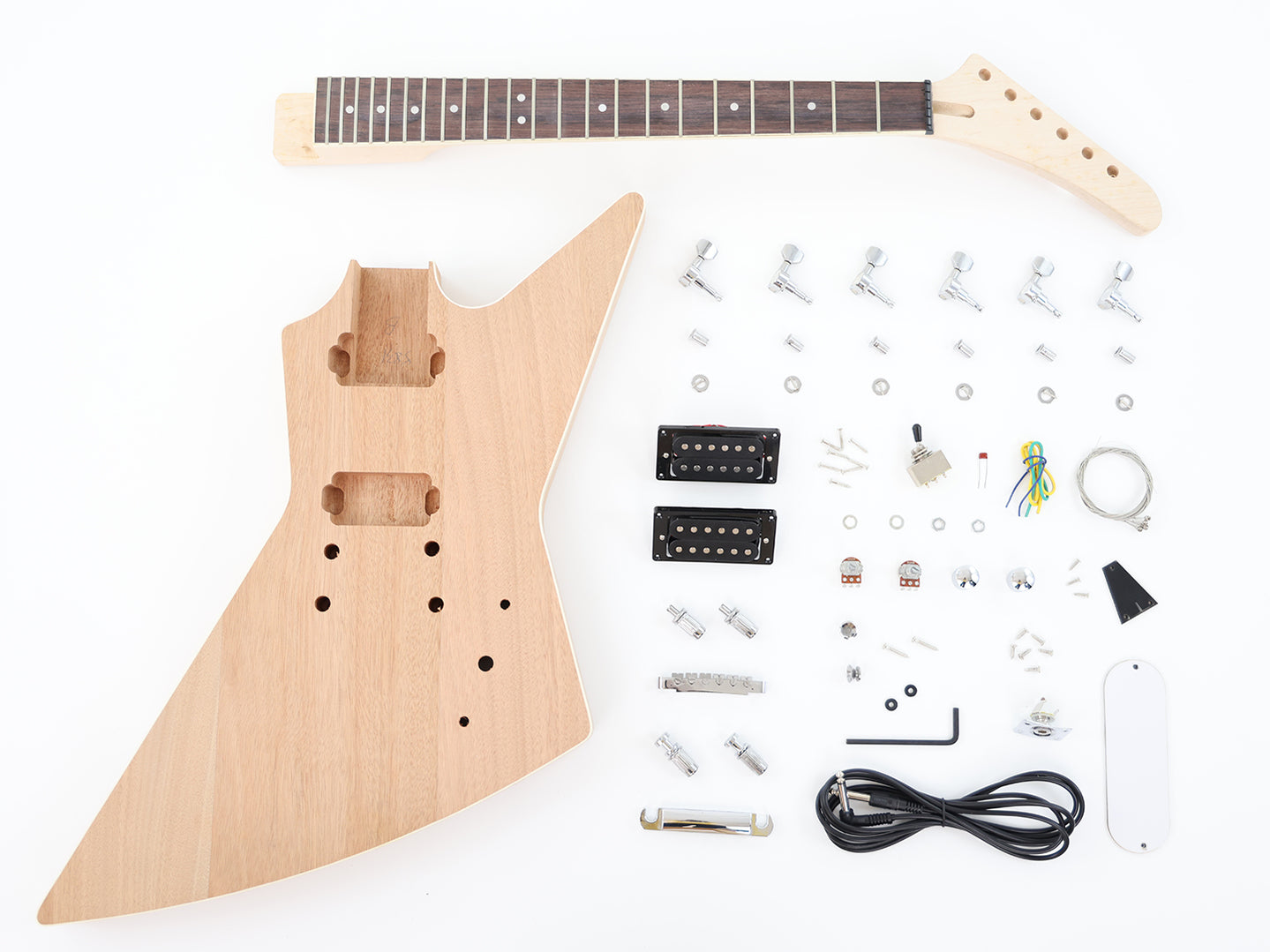 Explorer style DIY Electric Guitar Kit — Guitar Kit Shop