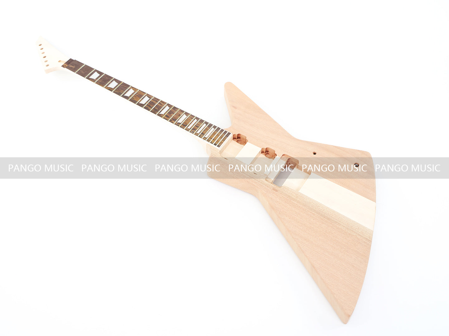 Explorer Style Neck-Through Design DIY Electric Guitar Kit (PEX-632X ...