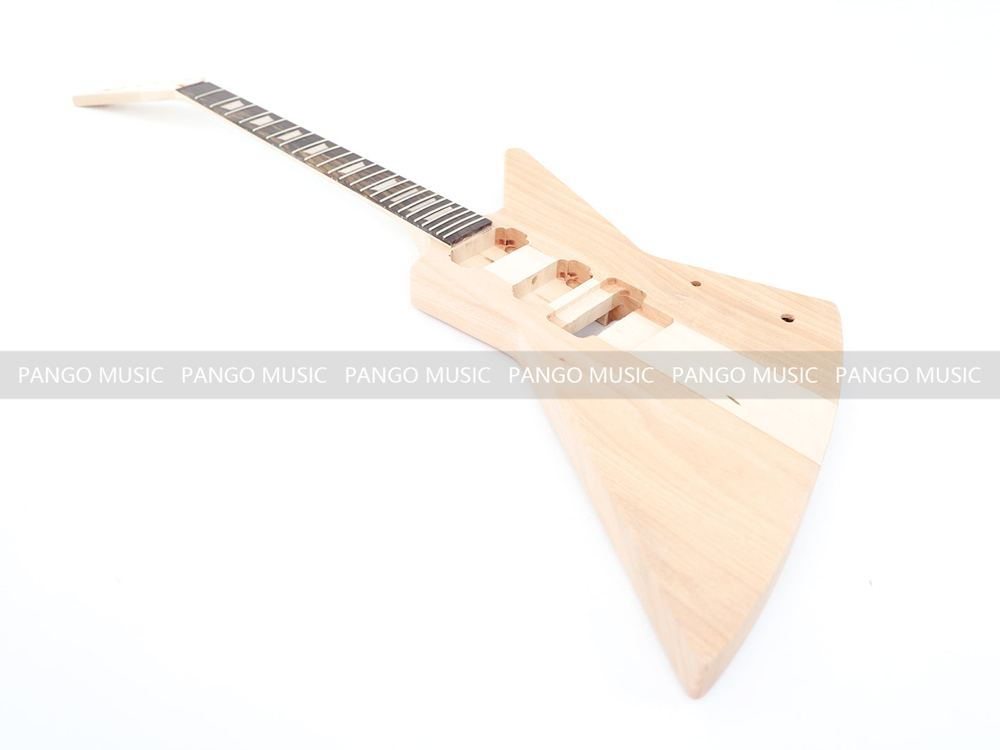 Explorer Style Neck-through Reverse Headstock DIY Electric Guitar Kit ...