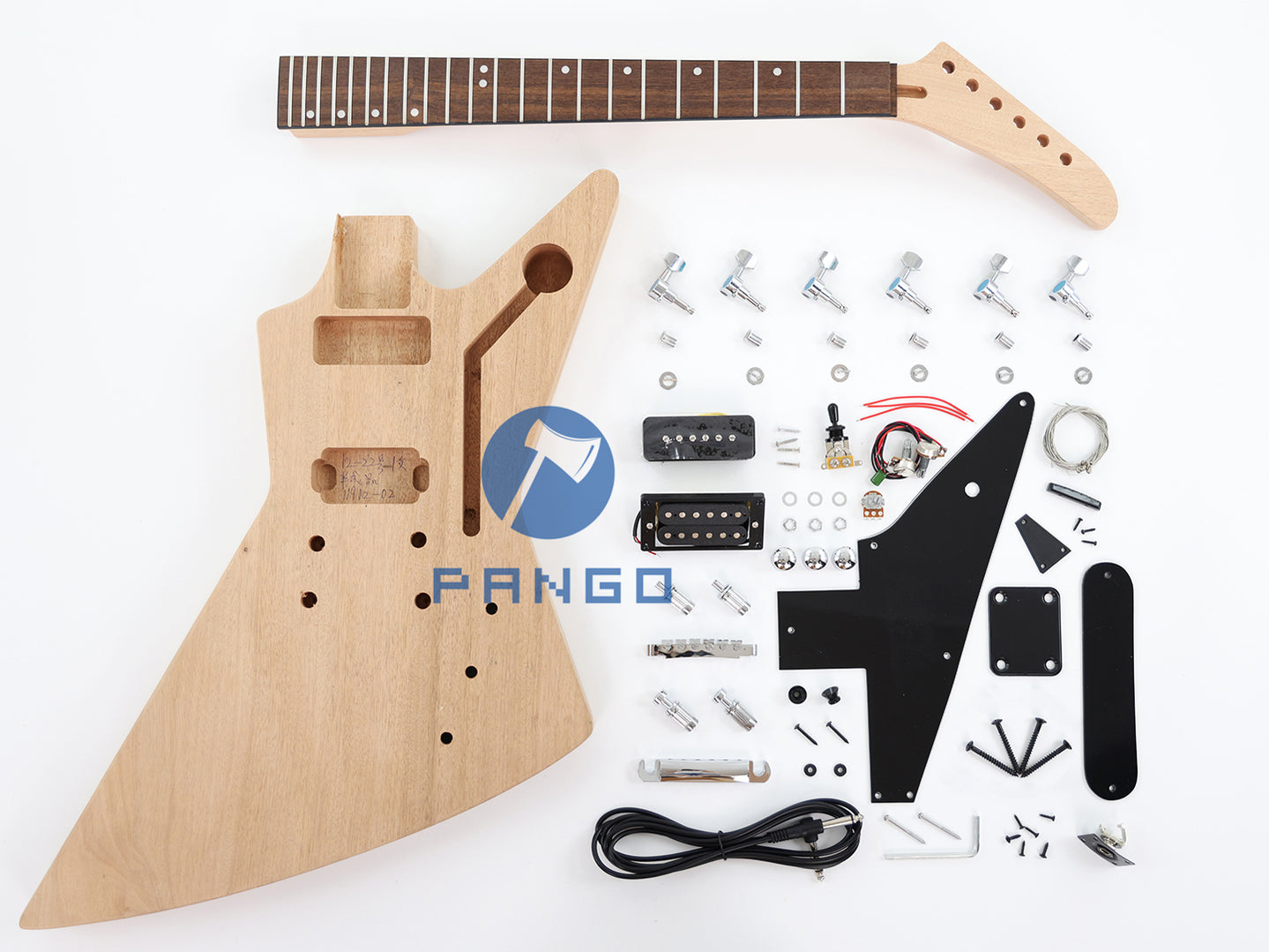 Explorer style DIY Electric Guitar Kit — Guitar Kit Shop