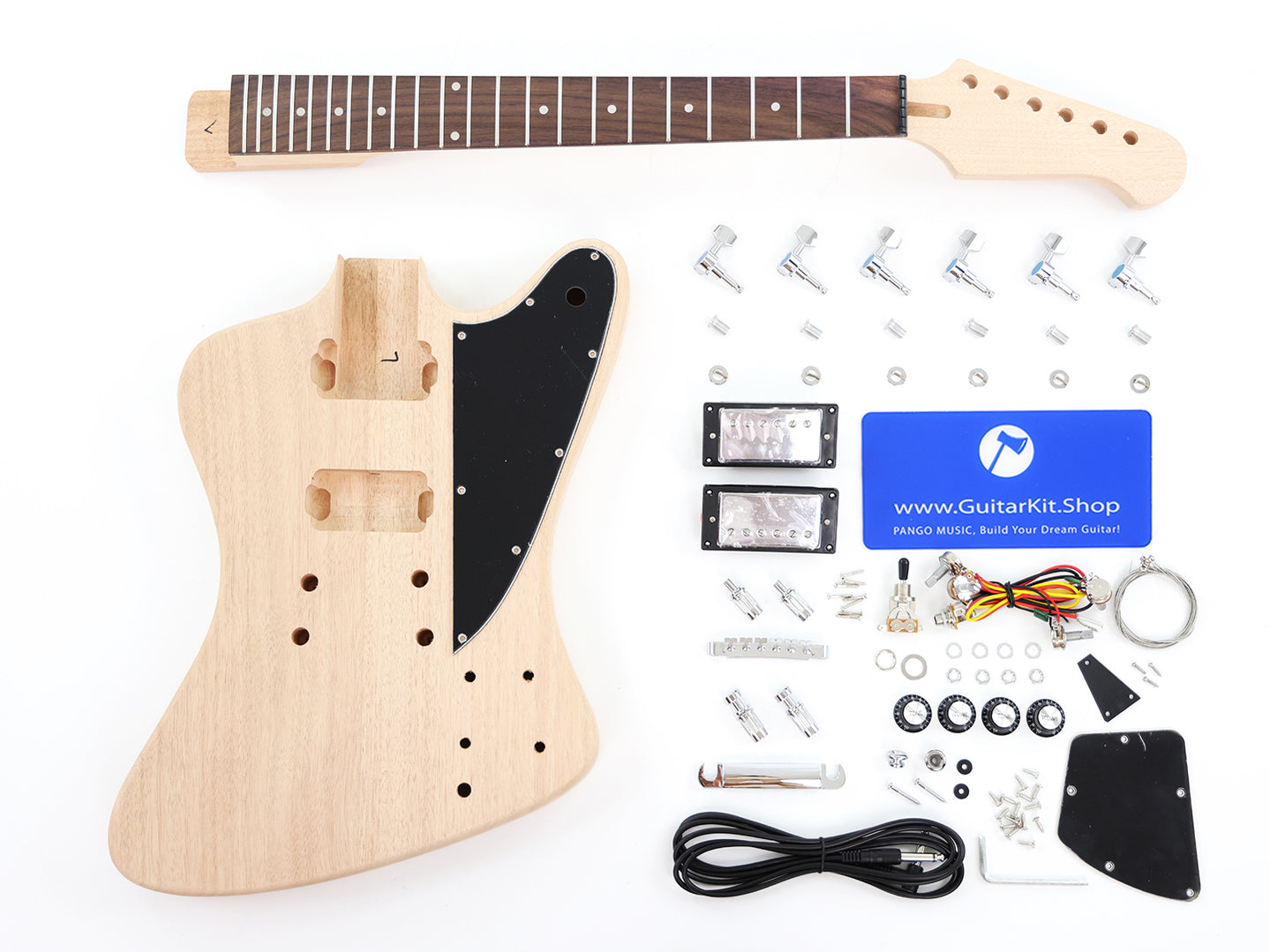 Firebird style DIY Electric Guitar Kit — Guitar Kit Shop