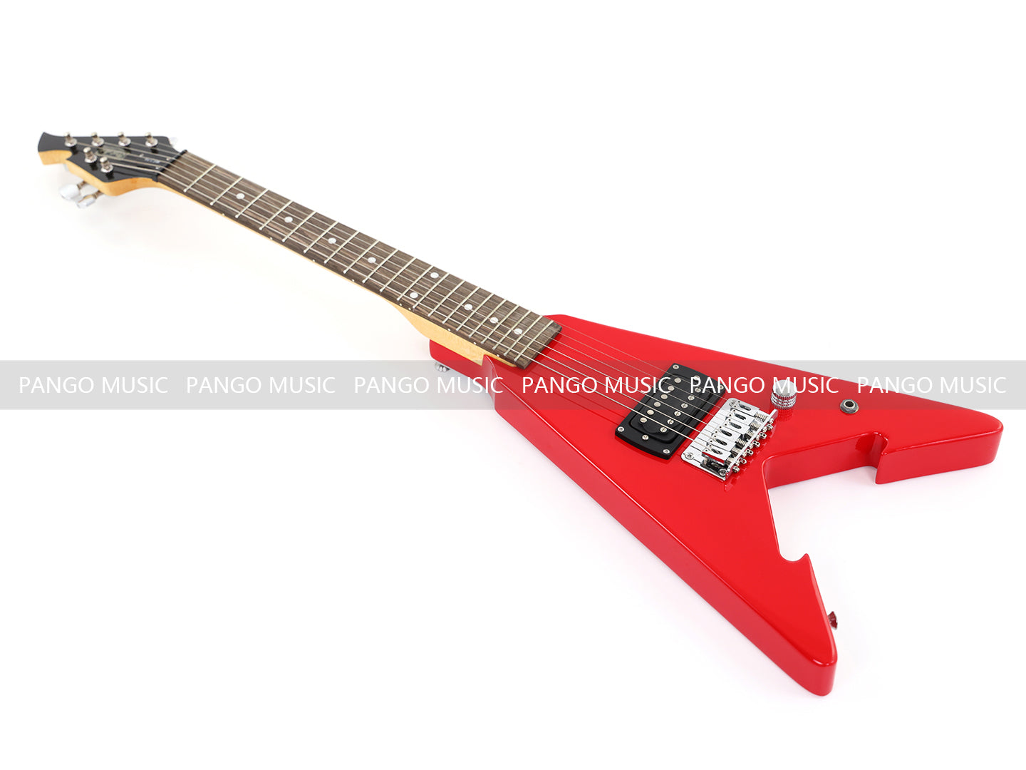 First Act Brand 6-String Electric Guitar with Gloss Bright Red Finish ...
