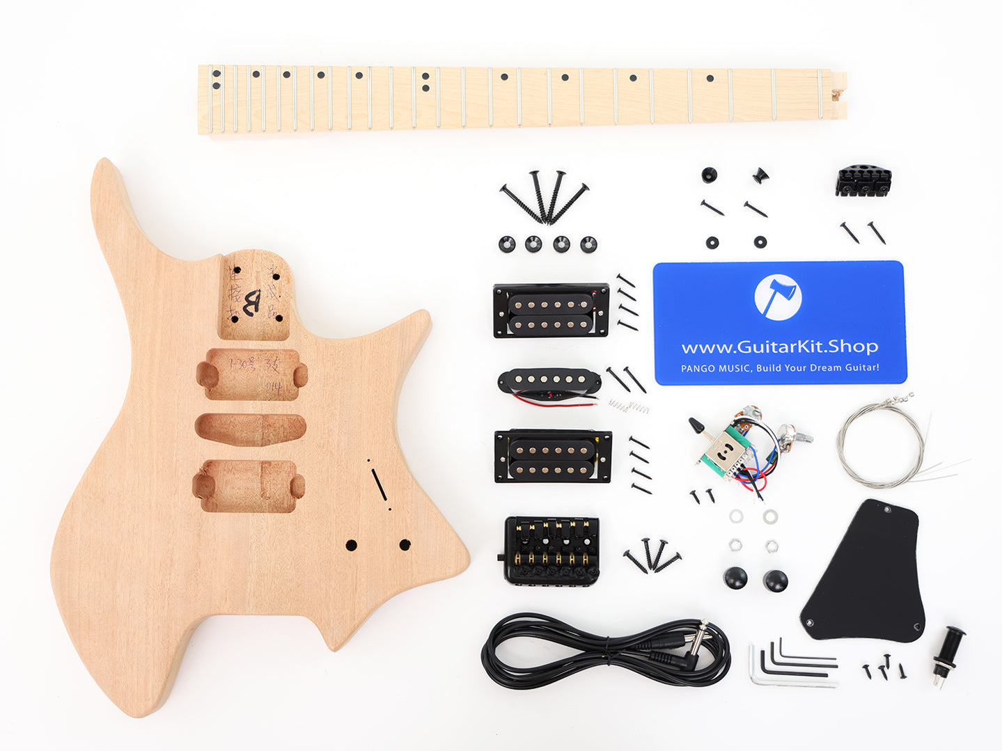 Headless style DIY Electric Guitar Kit — Guitar Kit Shop