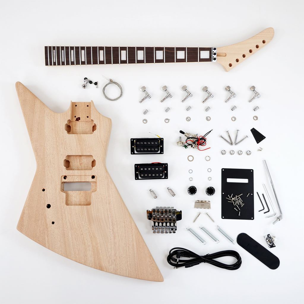 Explorer style DIY Electric Guitar Kit — Guitar Kit Shop