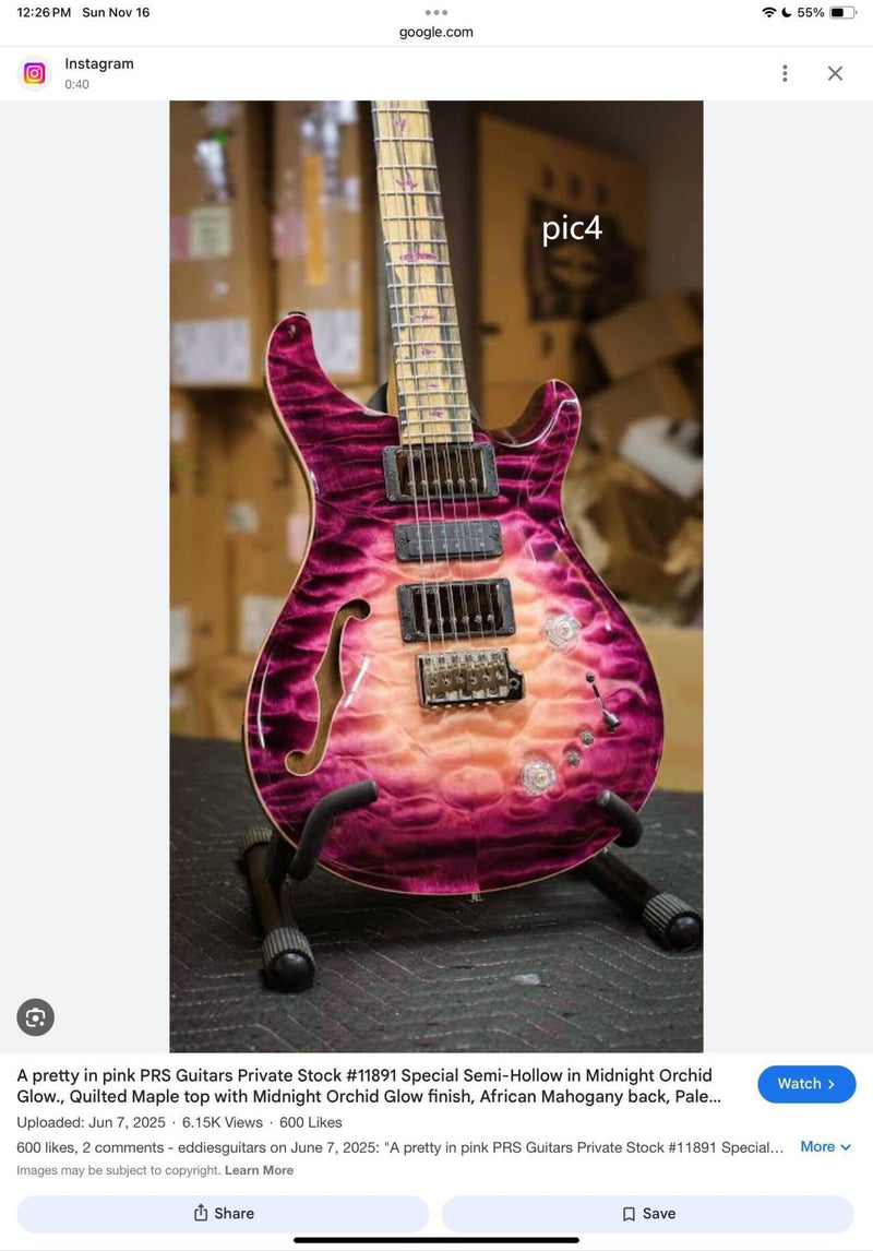 Custom Semi-hollow Body Electric Guitar (2025-12-22) — Guitar Kit Shop