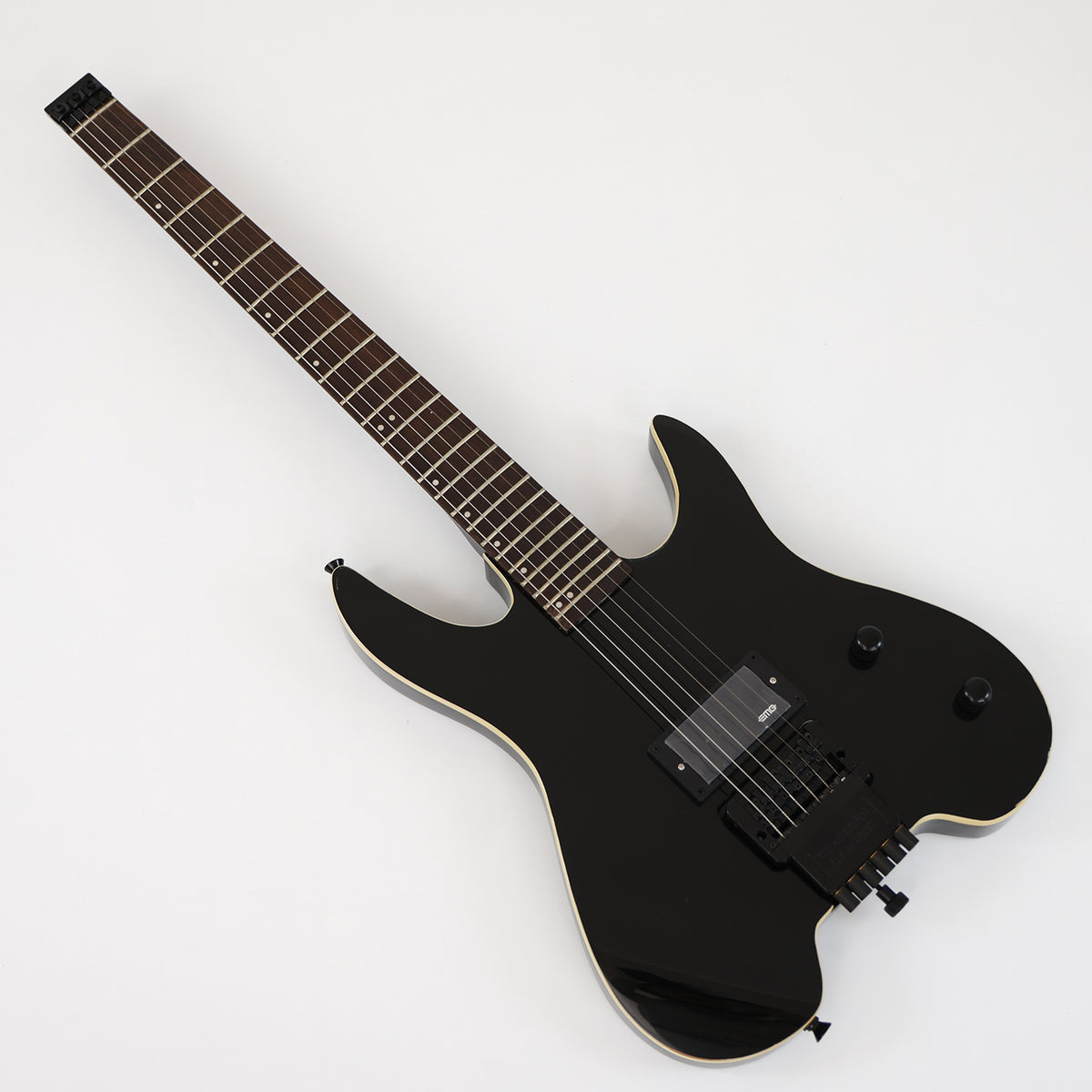 PANGO MUSIC All Black Headless Electric Guitar (GKS-039) — Guitar Kit Shop