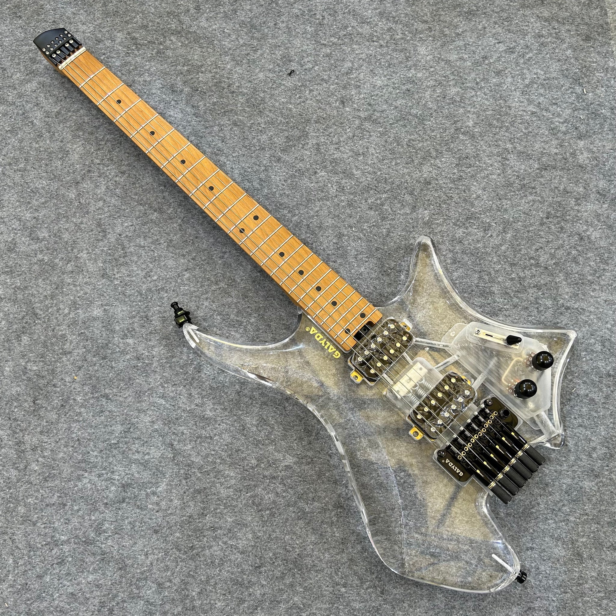 Acrylic Guitar, Acrylic Body Electric Guitar — Guitar Kit Shop