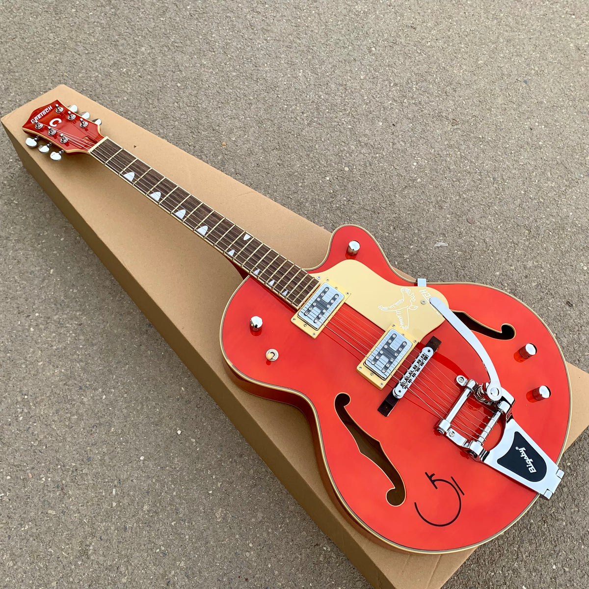 PANGO Music Hollow Body Electric Guitar (YMZ-160) — Guitar Kit Shop