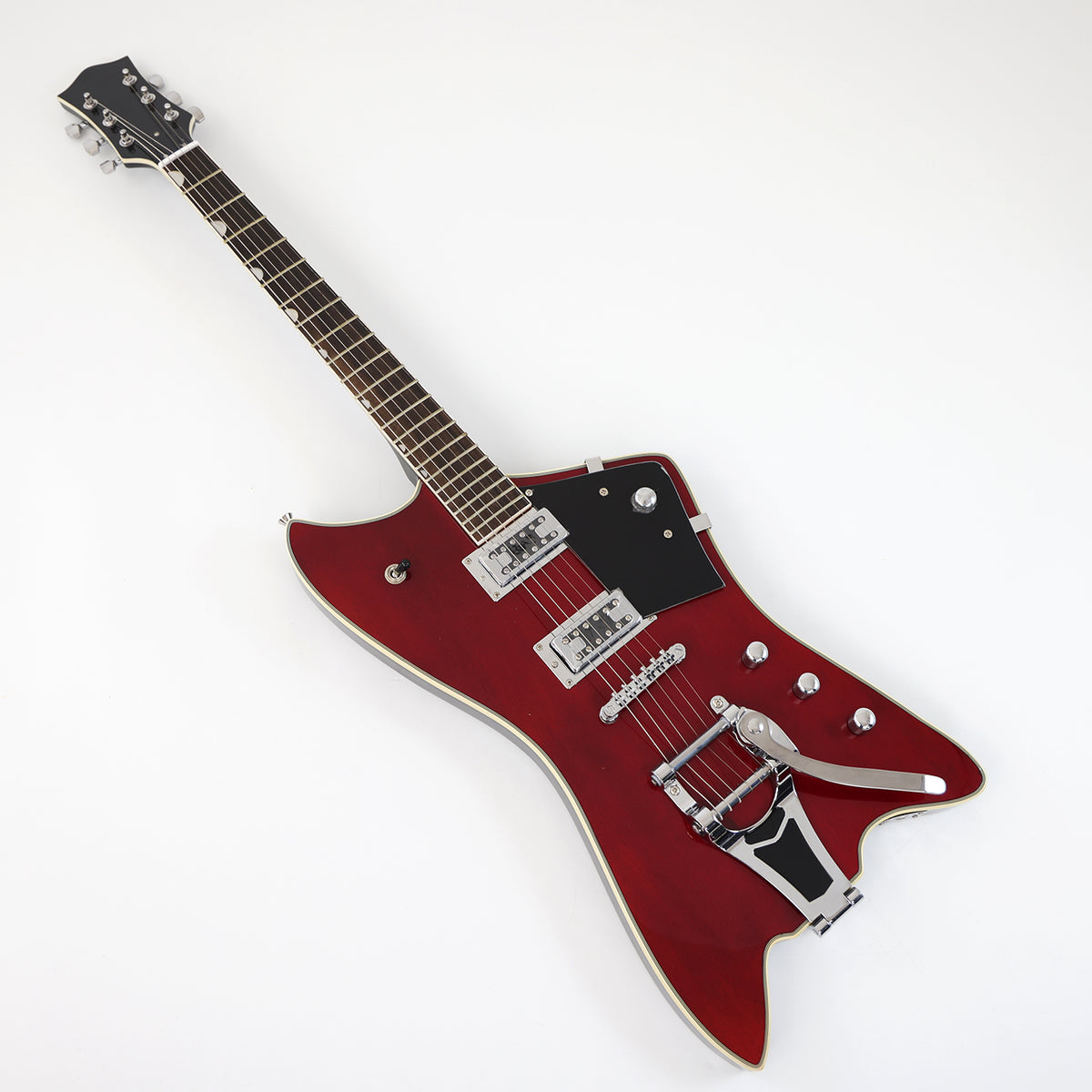 PANGO MUSIC Red Color Electric Guitar (GKS-095) — Guitar Kit Shop