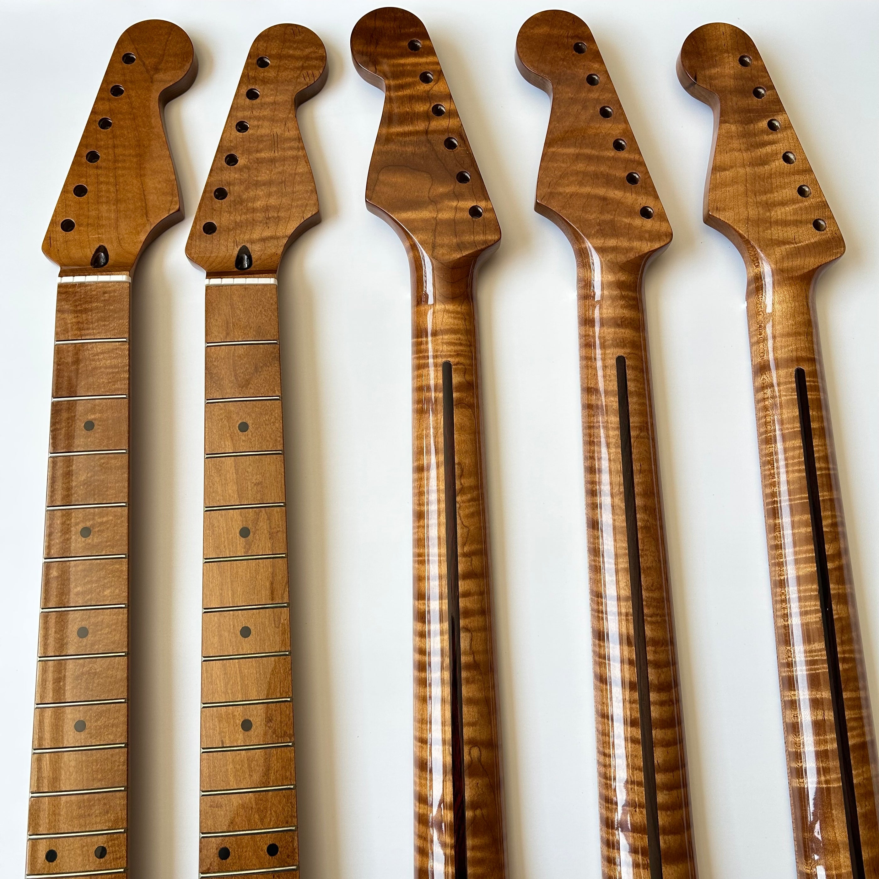 Standard 60S Roasted Flamed Maple ST Style Electric Guitar Neck (2026 ...