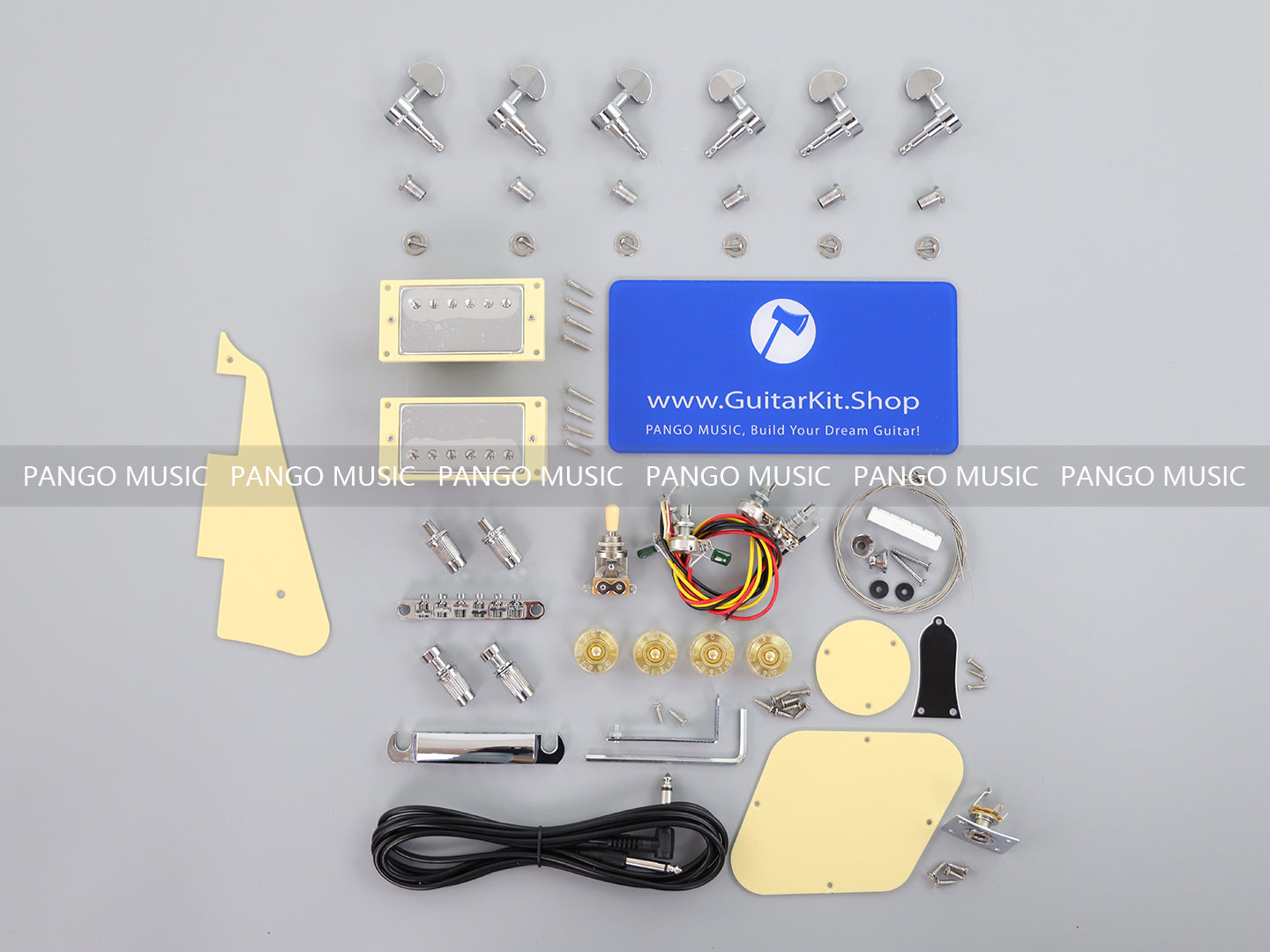 PANGO MUSIC XG Series XLP Custom DIY Electric Guitar Kit (XLP-001 ...