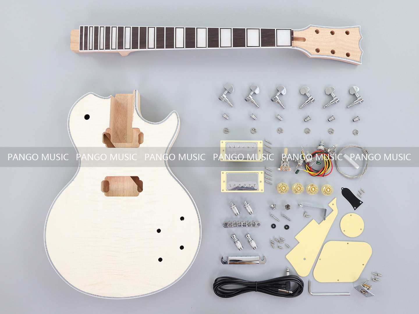 PANGO MUSIC XG Series XLP Custom DIY Electric Guitar Kit (XLP-001 ...
