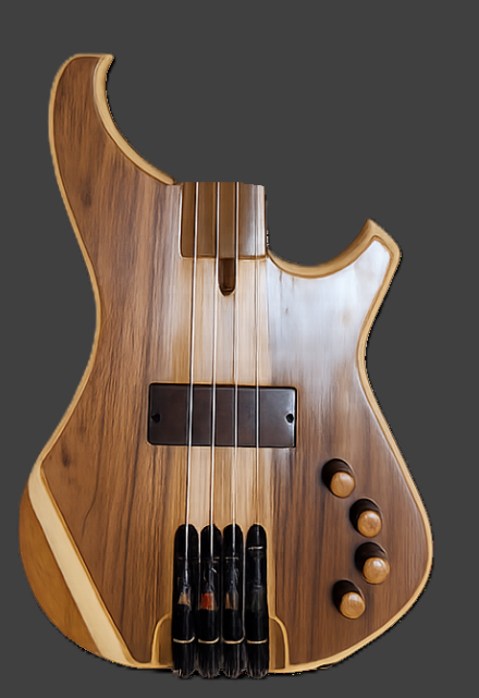 Custom Design Electric Bass Guitar Body (2025-12-31) — Guitar Kit Shop