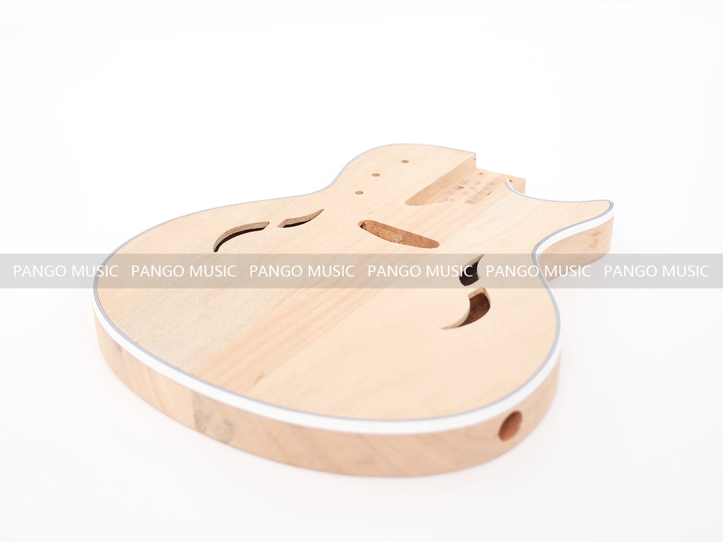 Pre-Sale PANGO MUSIC 6-String Semi-Hollow Body DIY Electric Guitar Kit ...