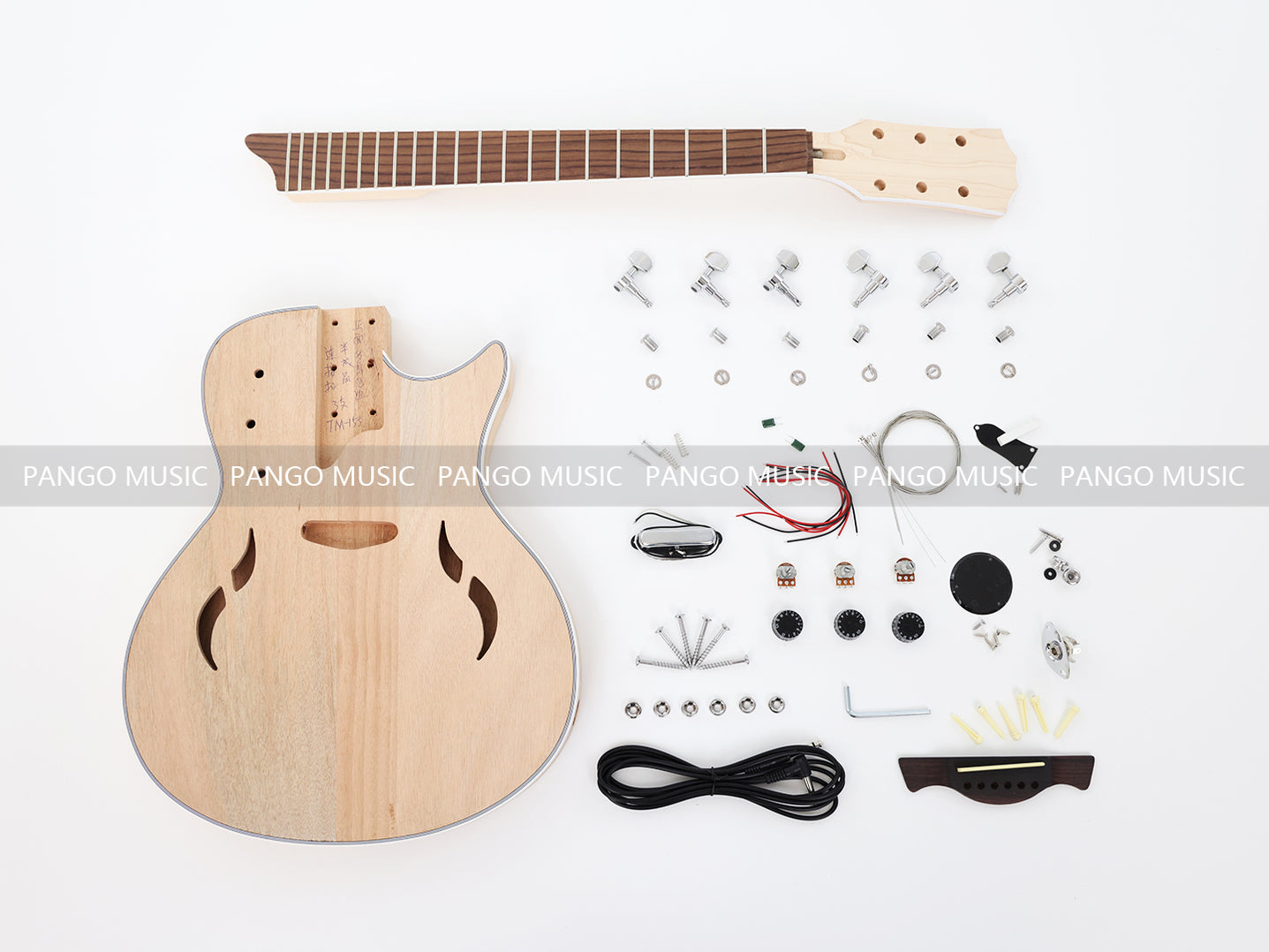PANGO MUSIC 6 Strings DIY Electric Guitar Kit (PTM-155) — Guitar Kit Shop