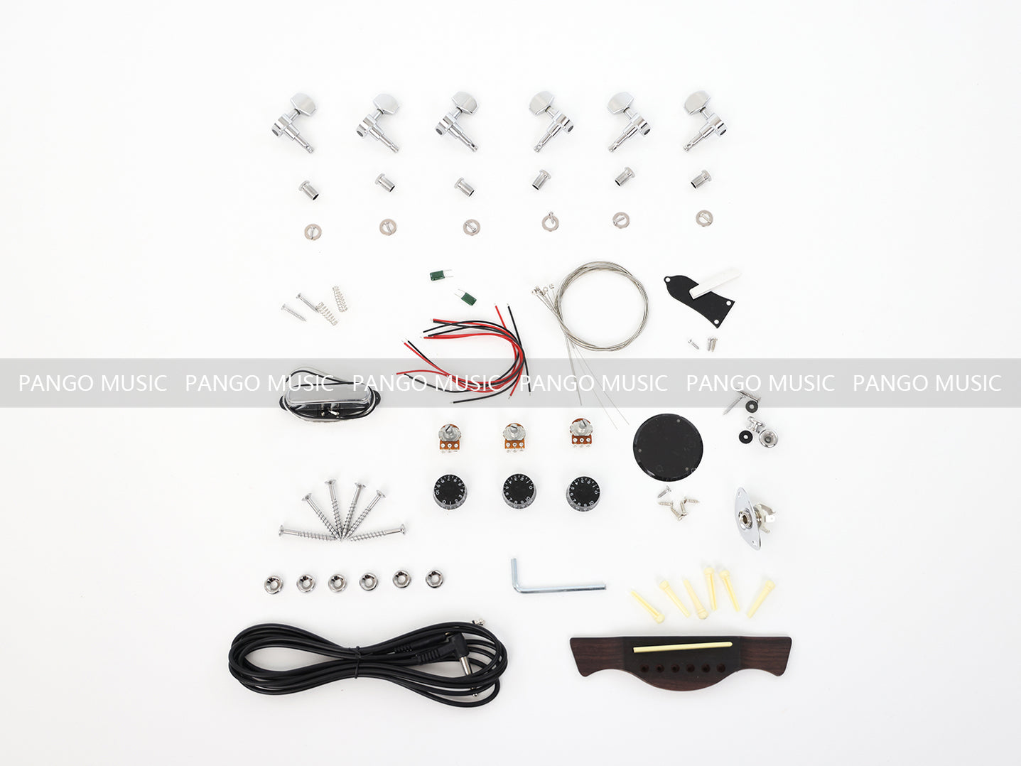 Pre-sale PANGO MUSIC 6 Strings DIY Electric Guitar Kit (PTM-155 ...