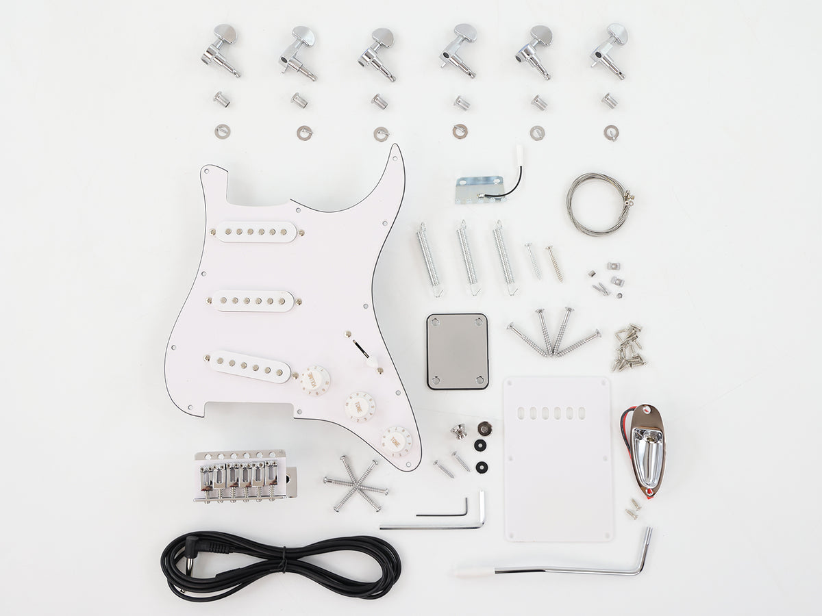 The Hardware of PST-527 Electric Guitar Kit (PST-527H) — Guitar Kit Shop