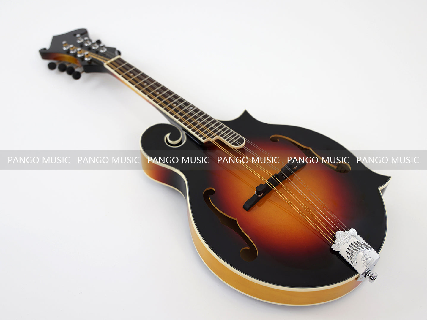 PANGO MUSIC Solid Spruce Top F Mandolin (PMA-029, Shanghai Music Show ...