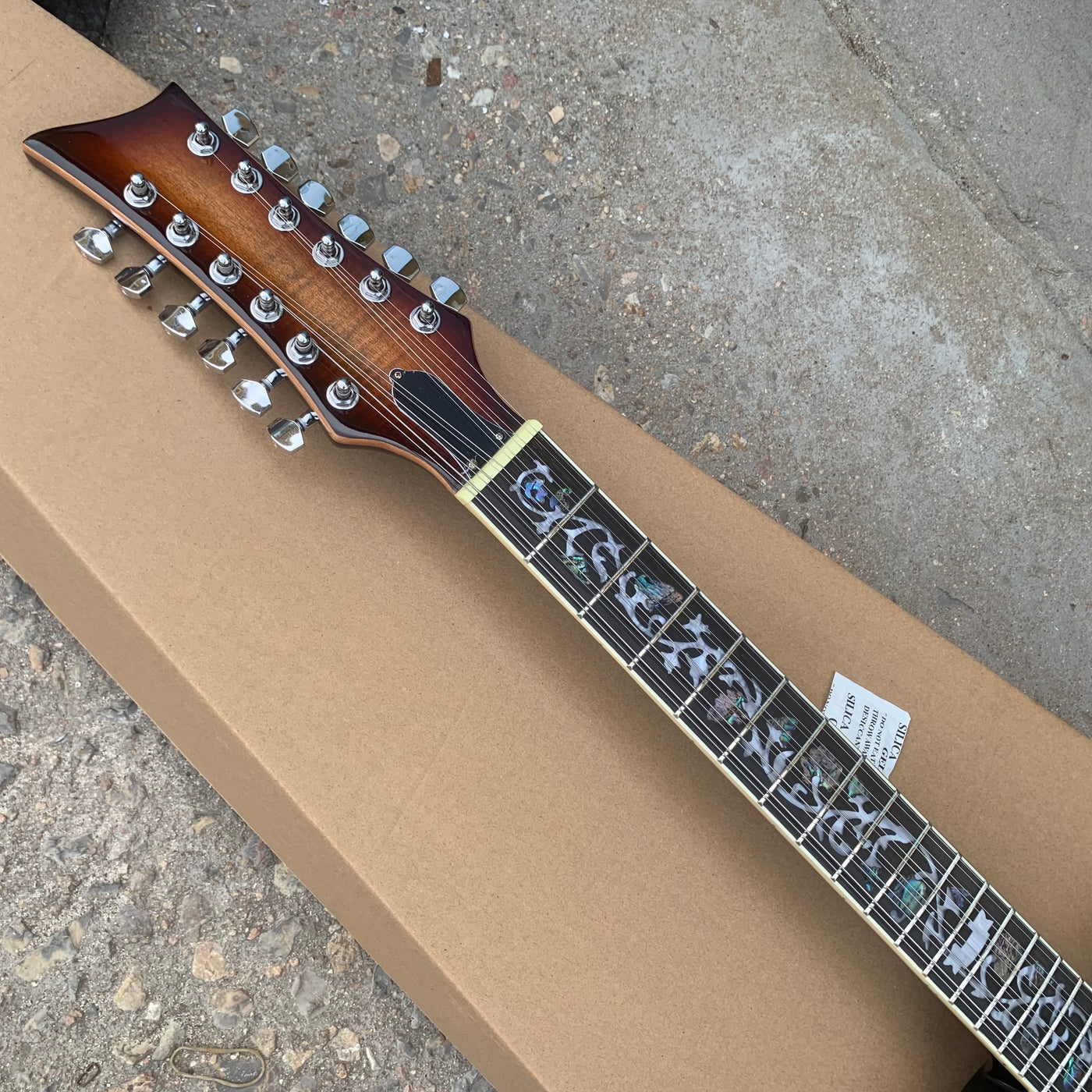 PANGO Music 12 Strings Electric Guitar (YMZ-077) — Guitar Kit Shop