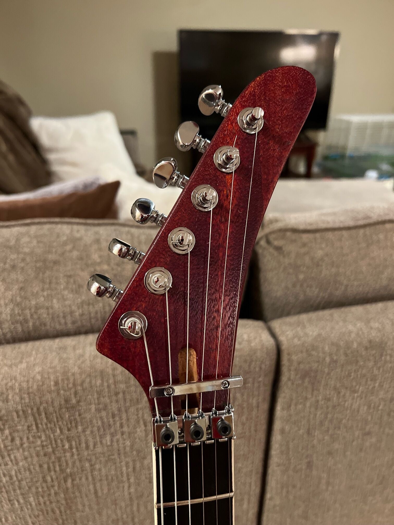Explorer Style DIY Electric Guitar Kit (PEX-404F) — Guitar Kit Shop