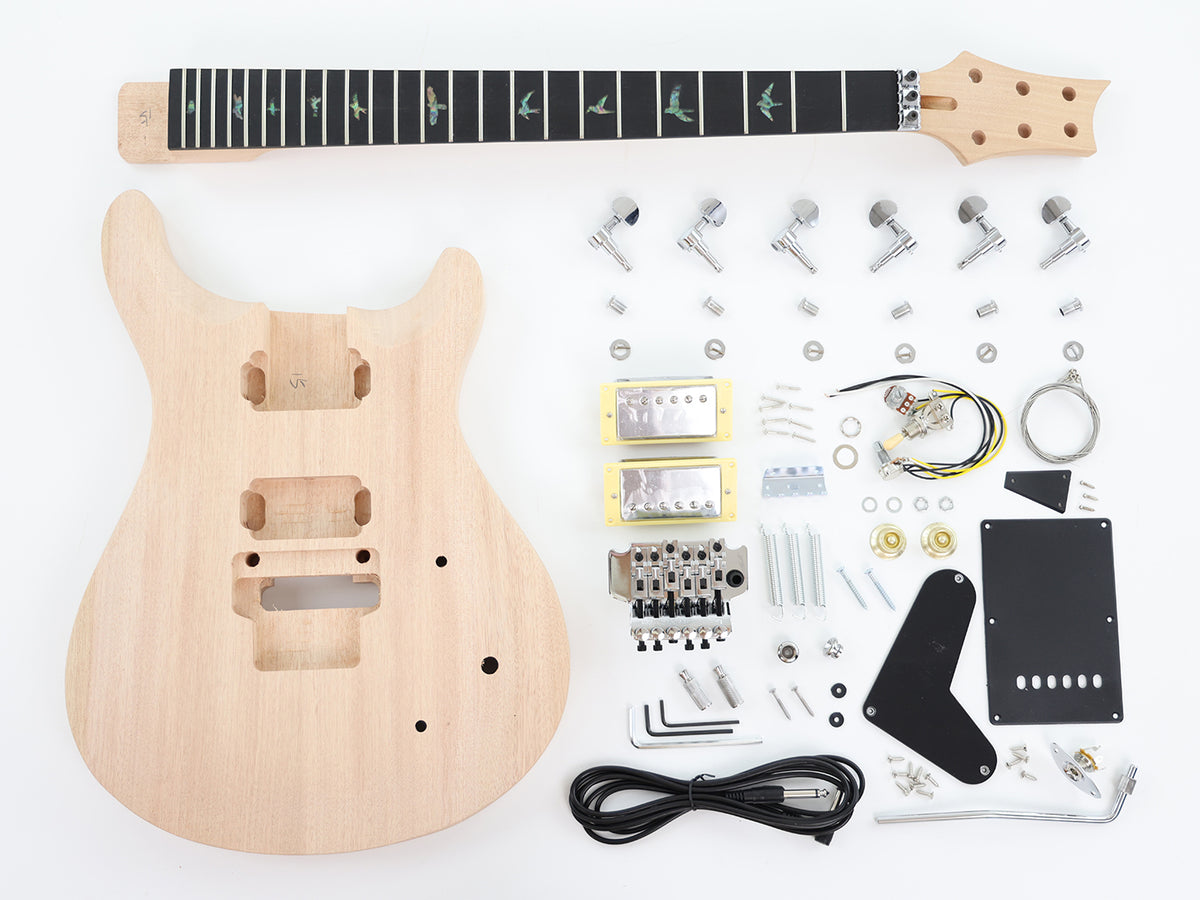 PRS Style DIY Electric Guitar Kit (PRS-718) — Guitar Kit Shop