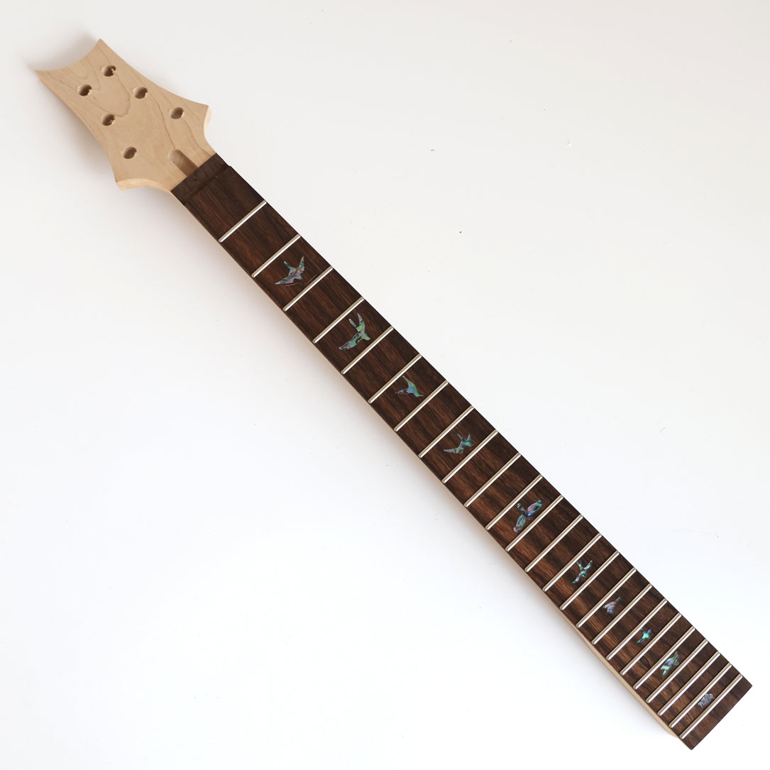 PRS Style 24 Frets Bird Inlay Electric Guitar Neck (2085) — Guitar Kit Shop