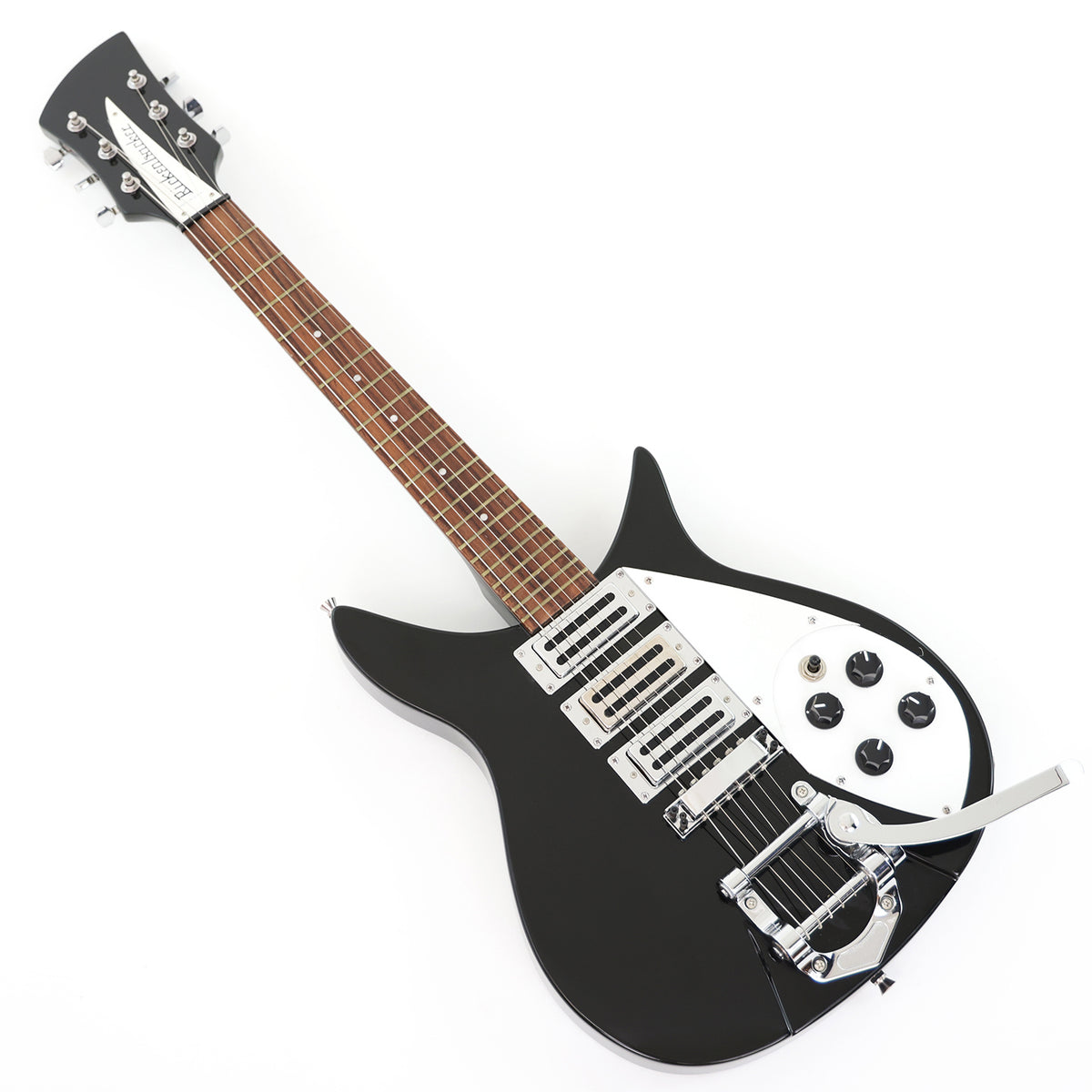 Rick Style Black Electric Guitar (RICK-02, , Limited Edition, Flash Sa ...
