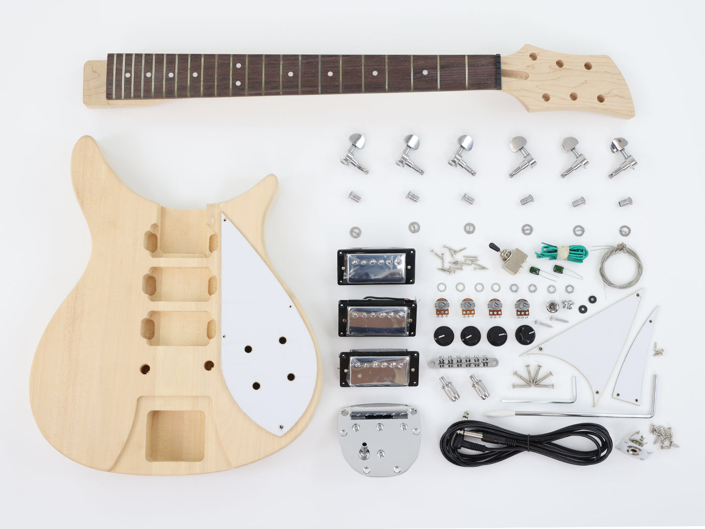 Rickenbacker style DIY Electric Guitar Kit — Guitar Kit Shop