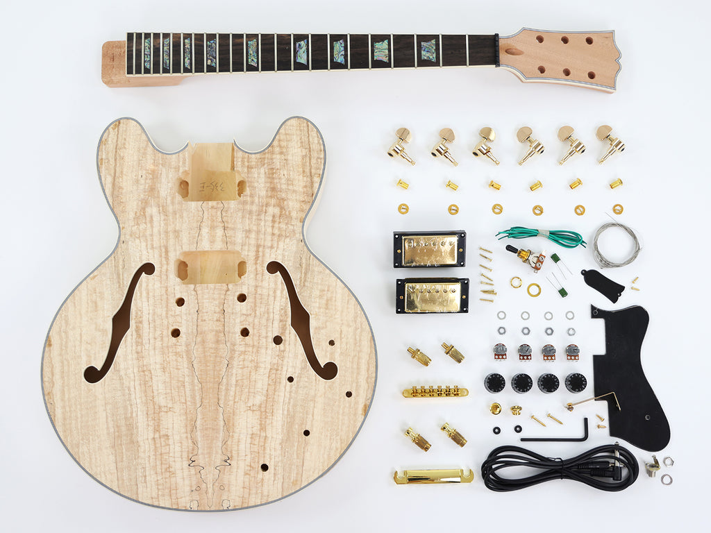 335 Series Semi Hollow Electric Guitar Kit — Guitar Kit Shop