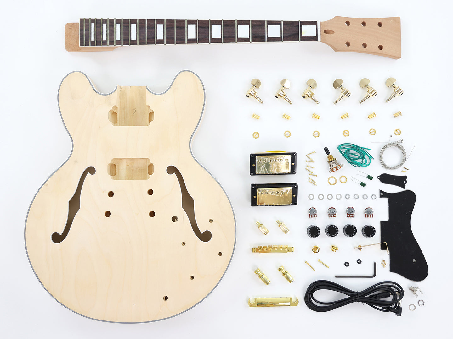 335 Series Semi Hollow Electric Guitar Kit — Guitar Kit Shop