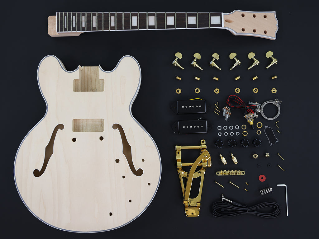 335 Series Semi Hollow Electric Guitar Kit — Guitar Kit Shop