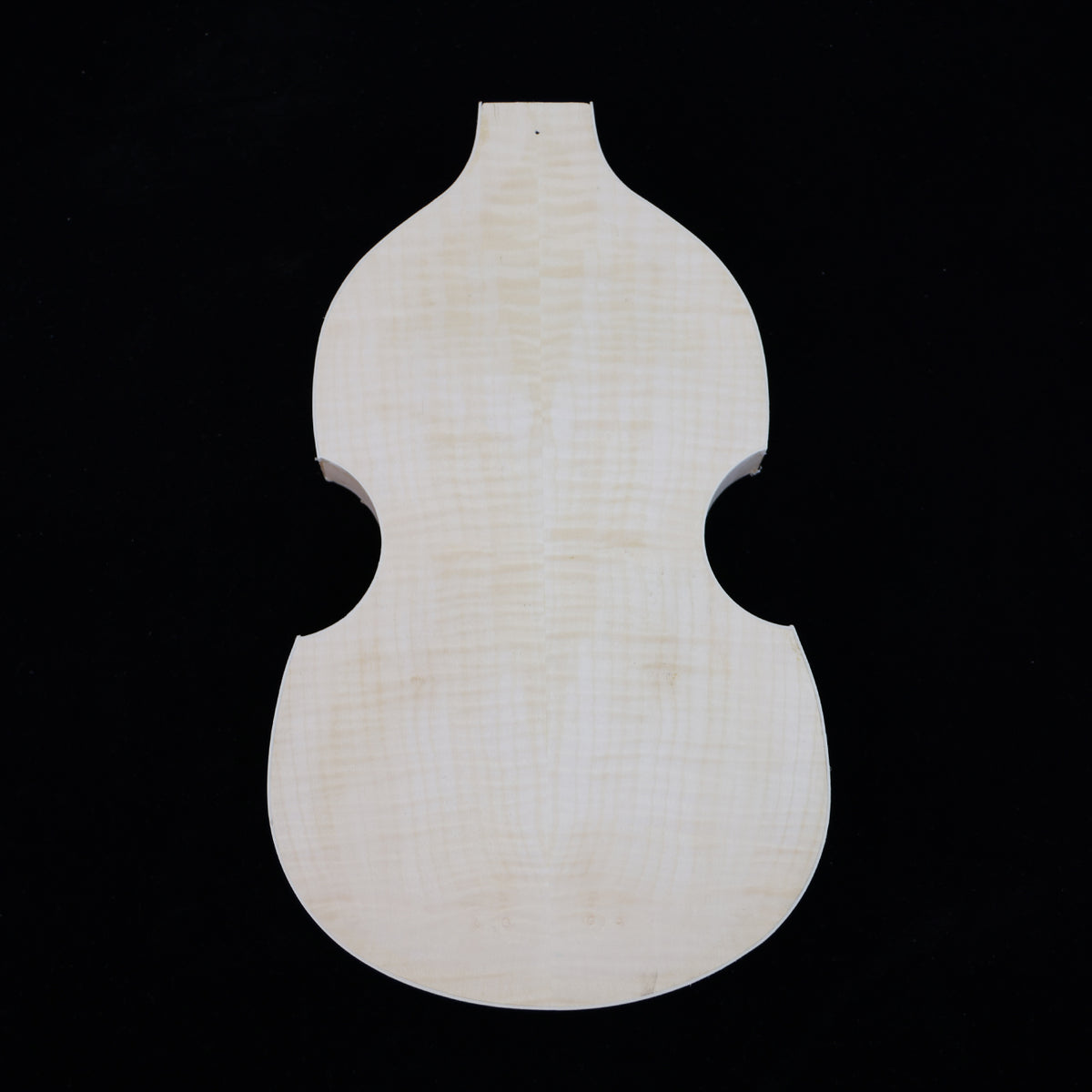 Semi Hollow Violin Style Unfinished Maple DIY Electric Guitar Body (03 ...