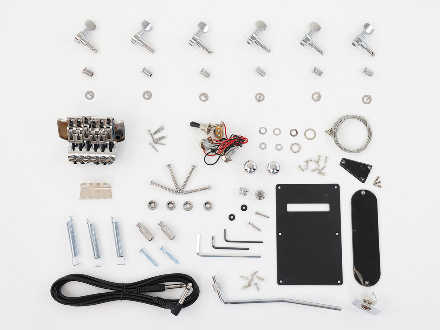 The Hardware of PEX-404 Electric Guitar Kit (PEX-404H) — Guitar Kit Shop