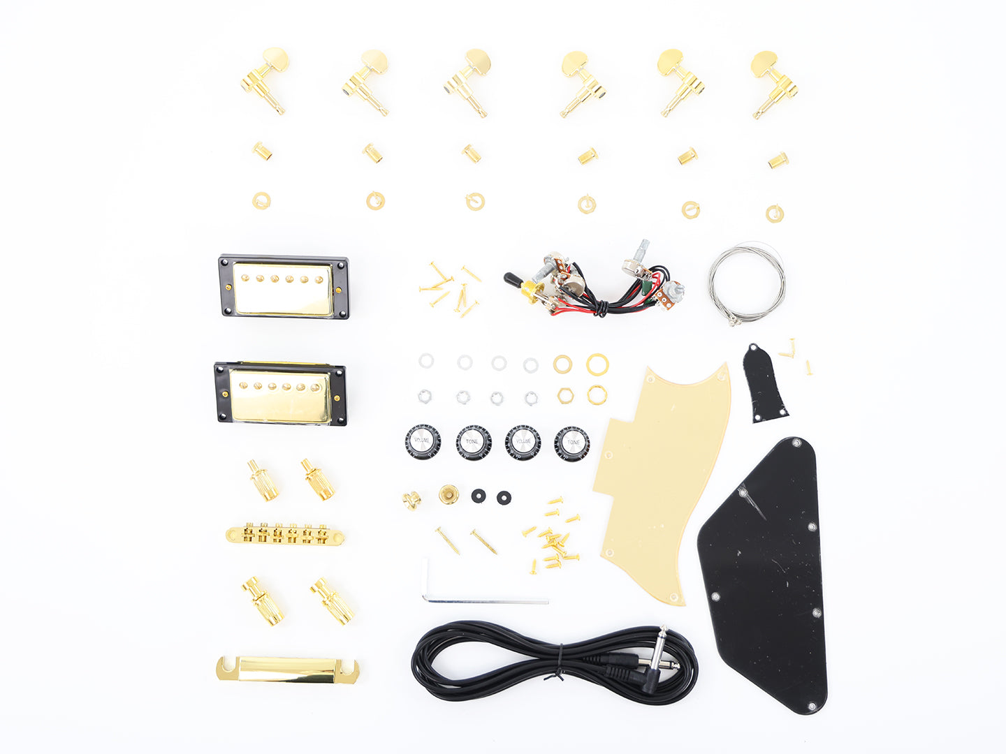 The Hardware of PSG-928 Electric Guitar Kit (PSG-928H) — Guitar Kit Shop