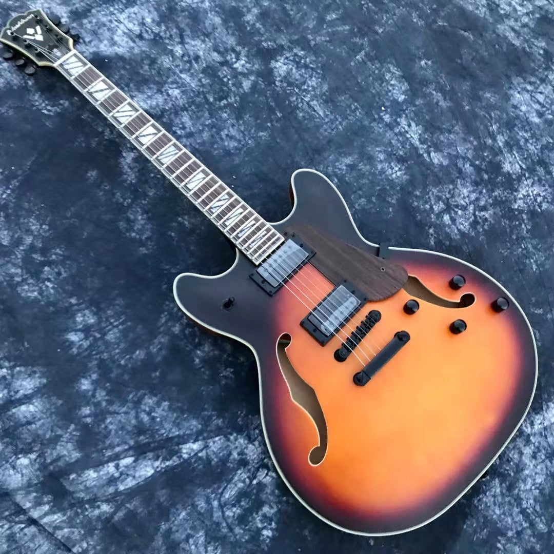 PANGO Music Semi Hollow Body Electric Guitar (YMZ-117S) — Guitar Kit Shop