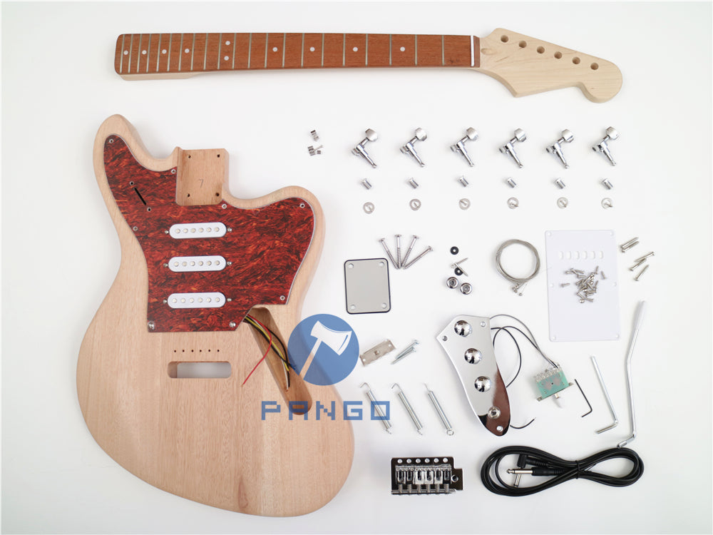 Jazzmaster Style DIY Electric Guitar Kit (PJG-019) — Guitar Kit Shop