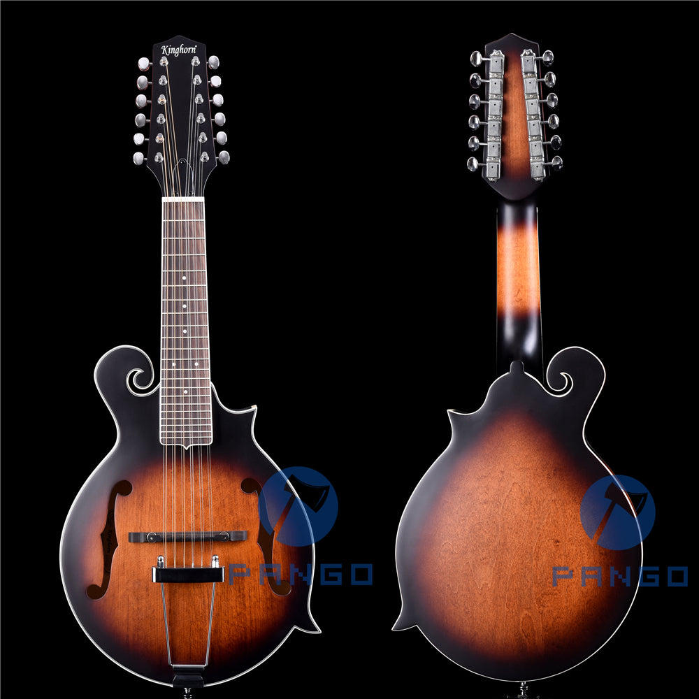 PANGO MUSIC 12-String F-Style Mandolin (PMF-609) — Guitar Kit Shop